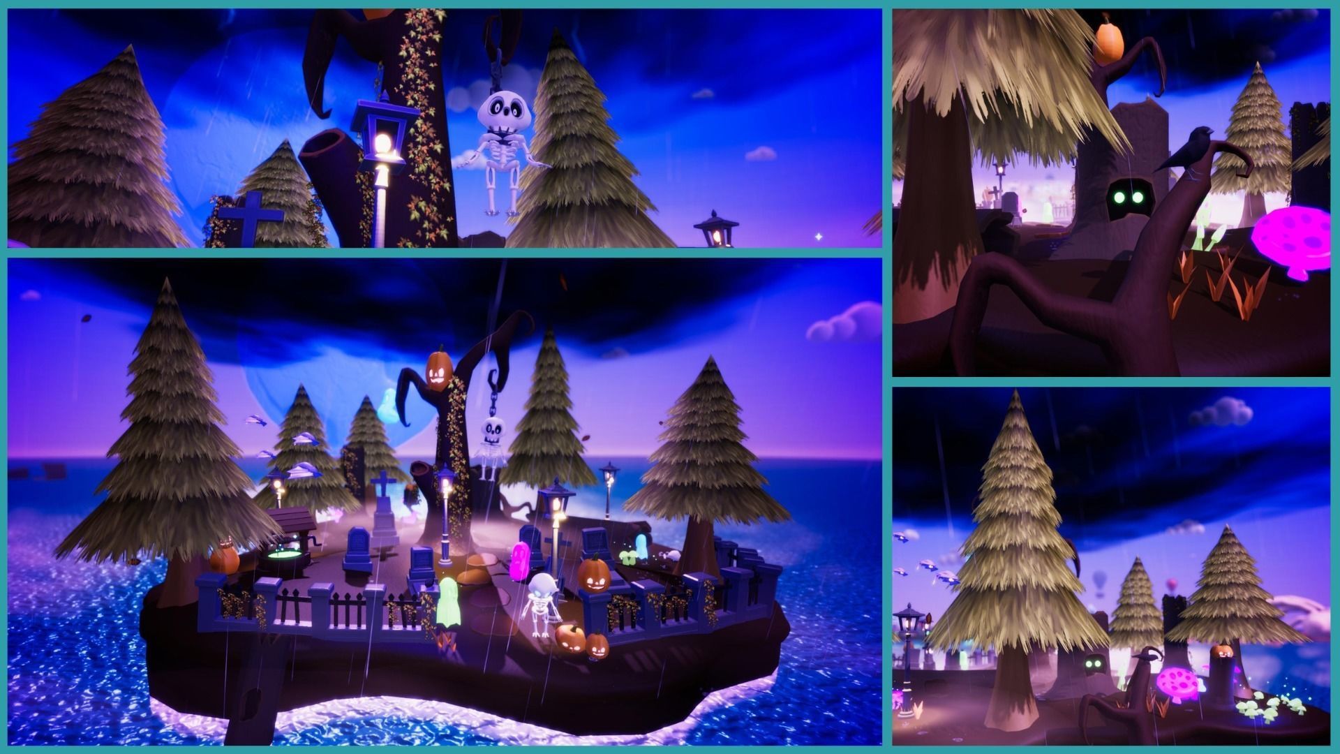 3D model Various Environment Islands Unity URP VR / AR / low-poly ...