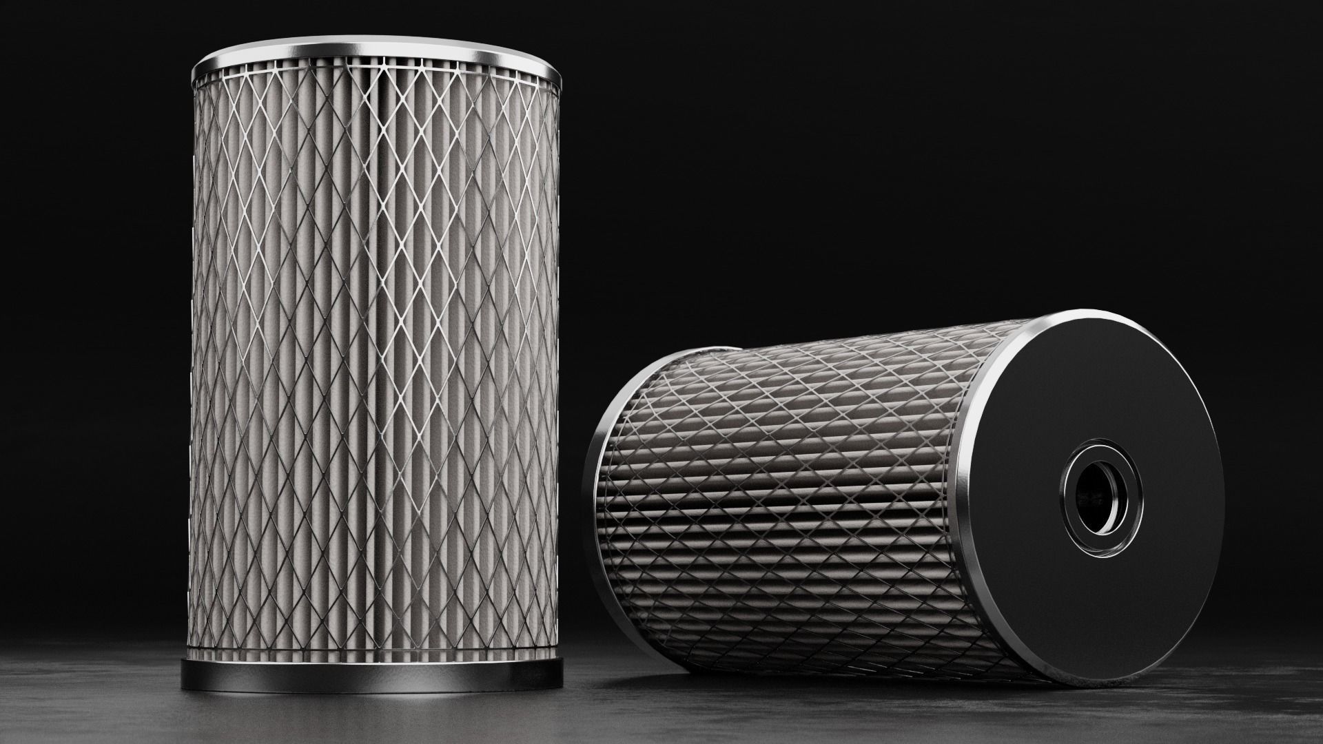 Car Filter Type M 3D model | CGTrader