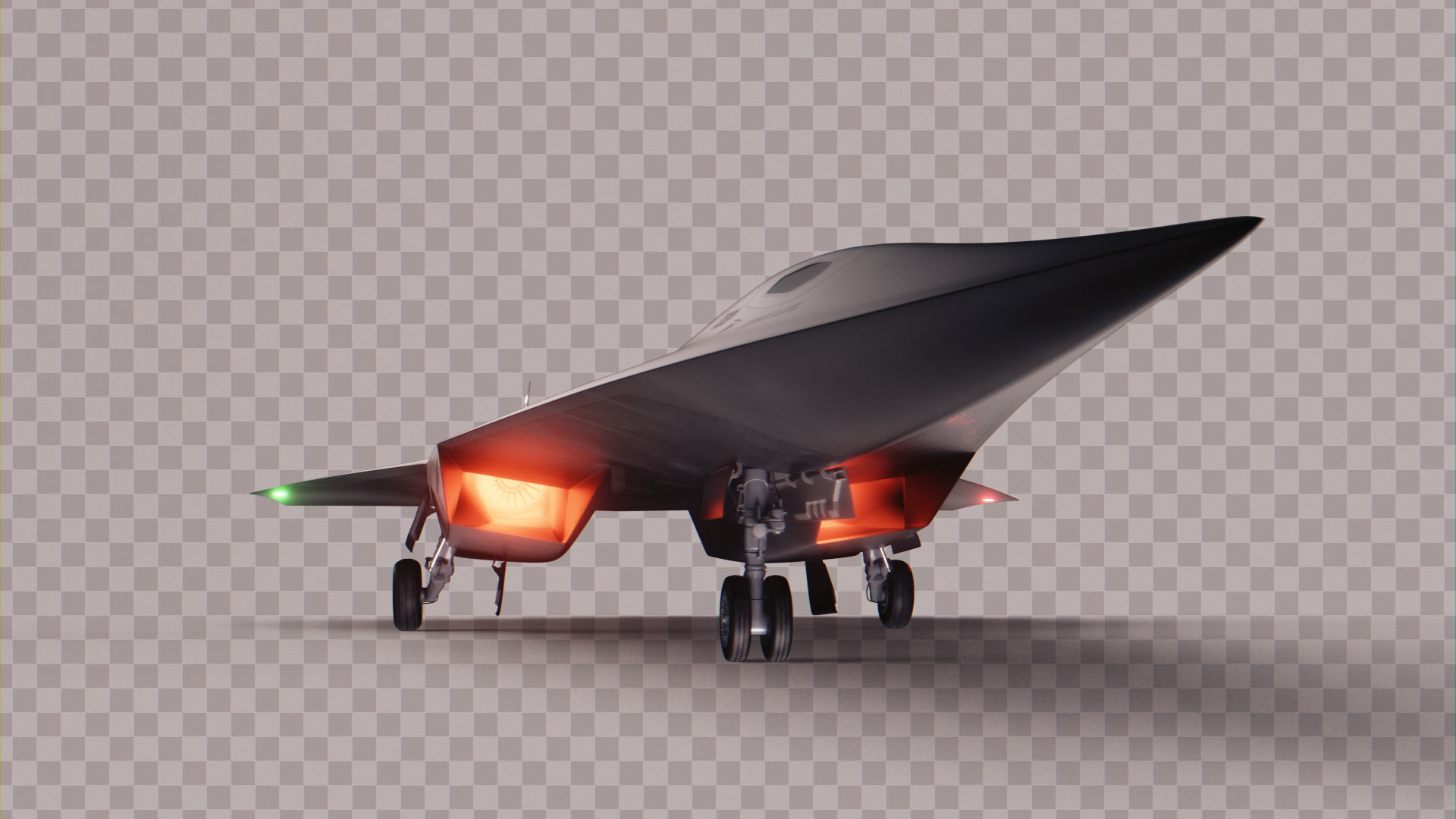 3D model SR-72 Darkstar from Top Gun Maverick VR / AR / low-poly | CGTrader