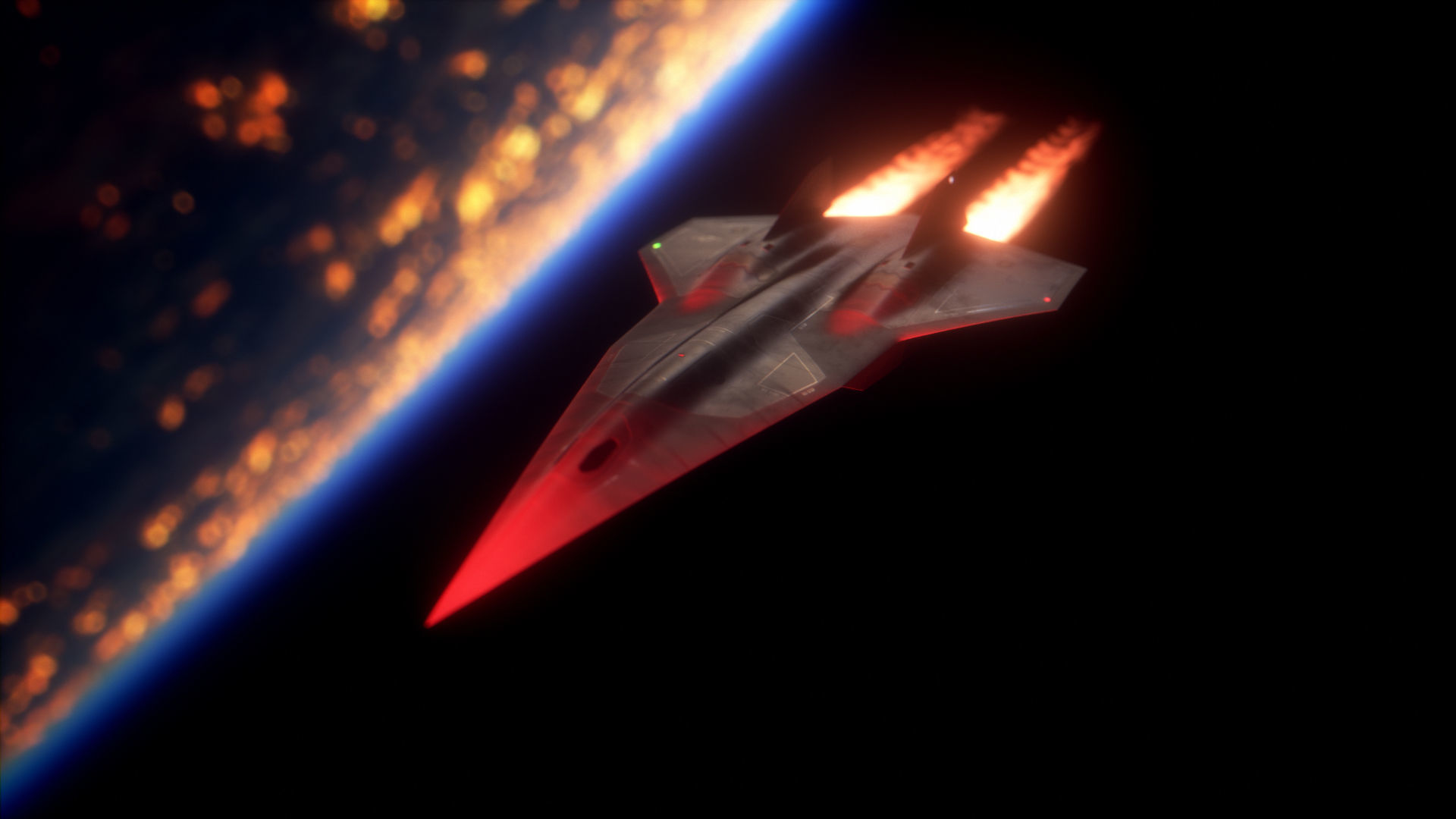 3D model SR-72 Darkstar from Top Gun Maverick VR / AR / low-poly | CGTrader