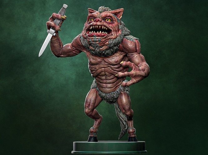 Cat Ghoulie 3D model 3D printable | CGTrader