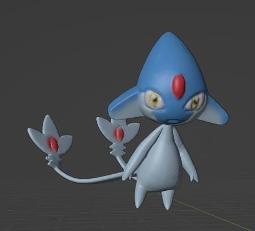 Azelf 3D model 3D printable | CGTrader