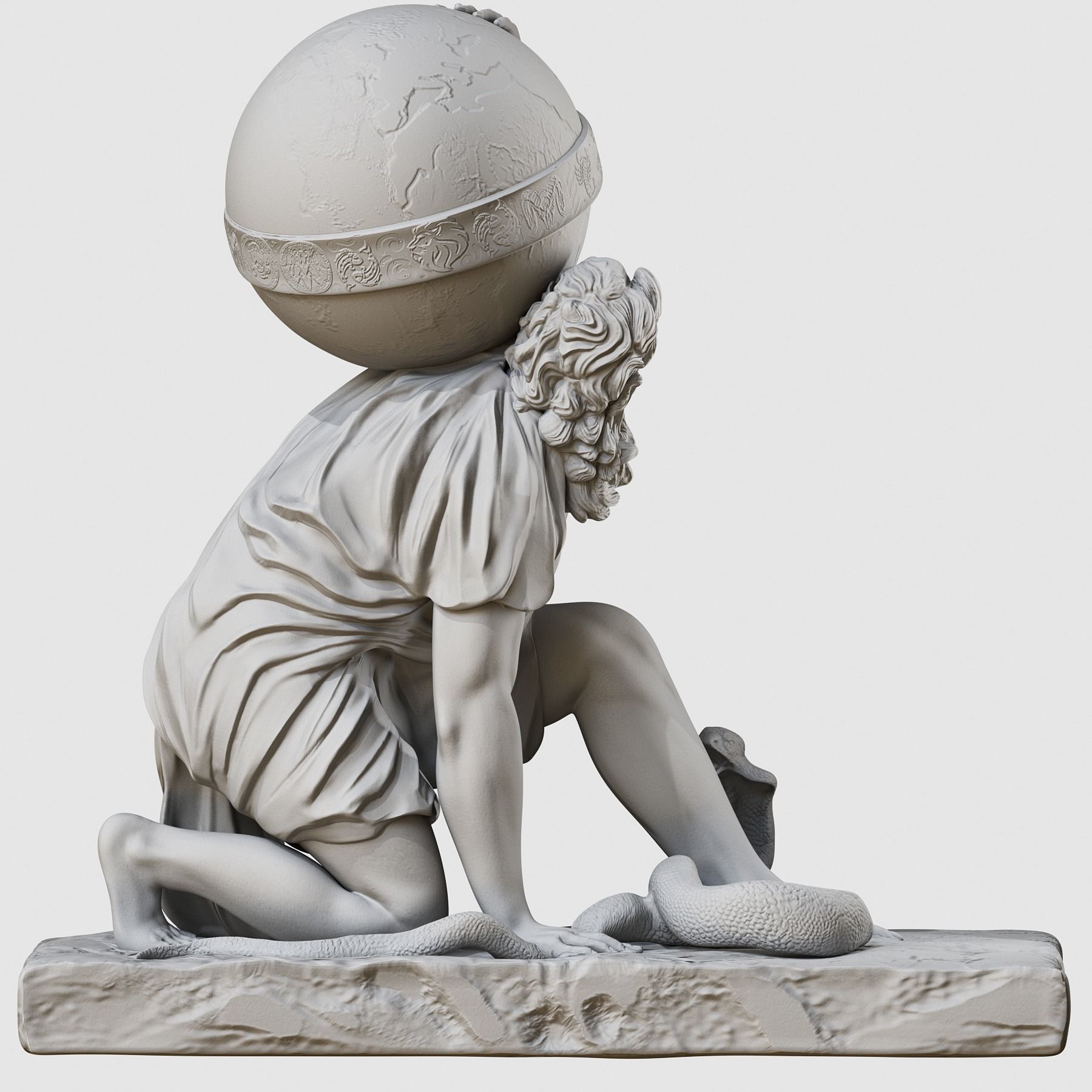 Atlas Atlant 3D model 3D printable | CGTrader