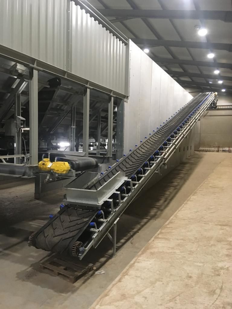 Modular trough conveyor 1200 width 3D model | CGTrader