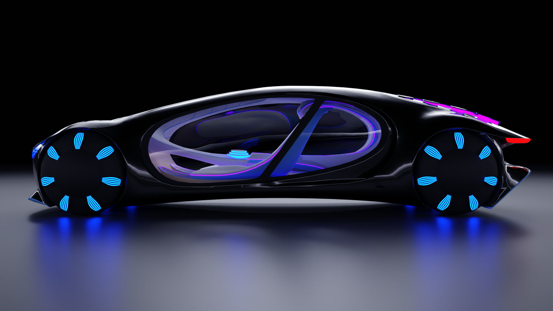 3D model Mercedes Vision avtr VR / AR / low-poly | CGTrader