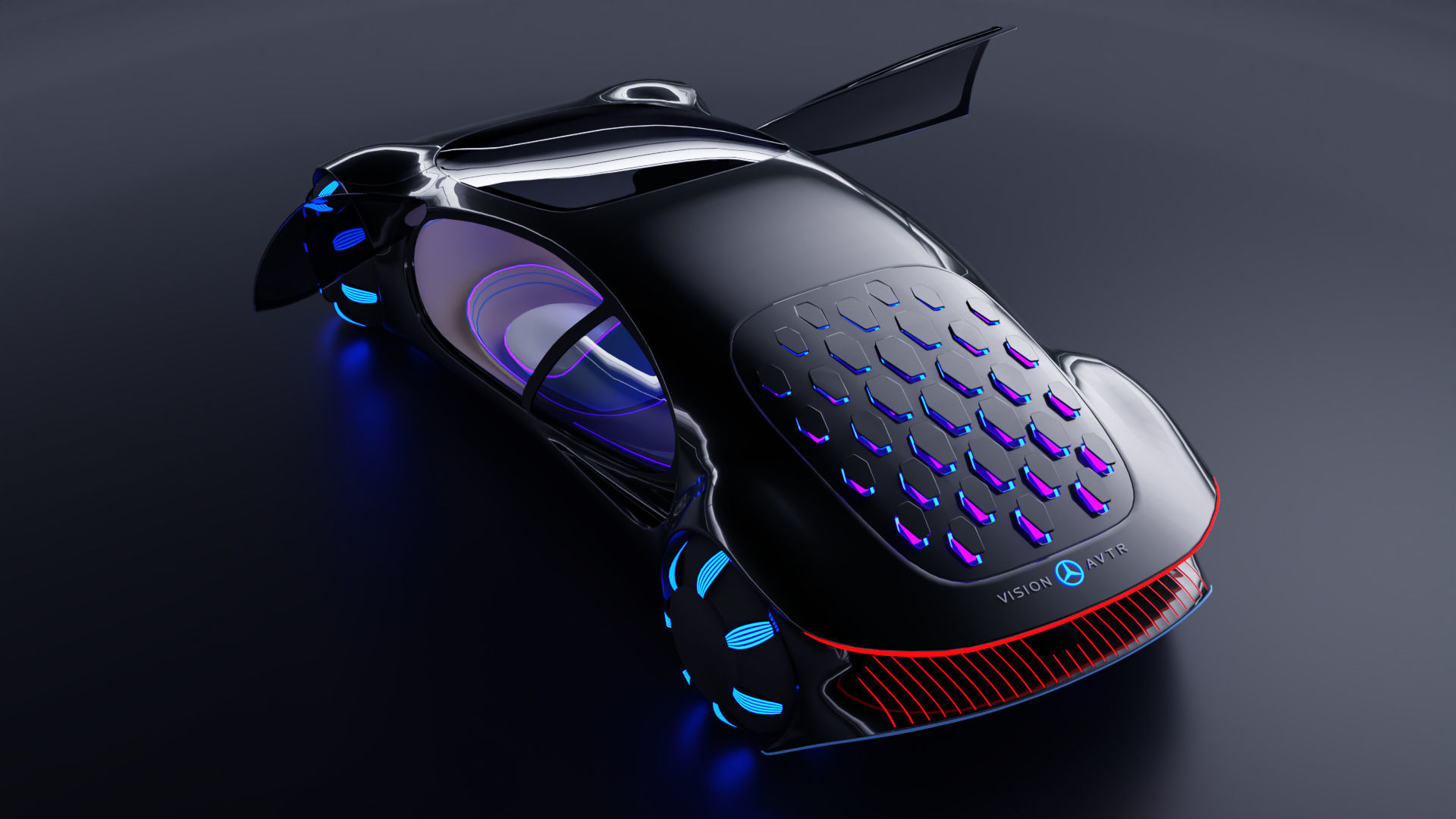 3D model Mercedes Vision avtr VR / AR / low-poly | CGTrader