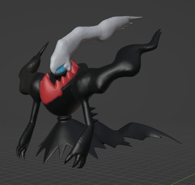 Darkrai 3D model 3D printable | CGTrader