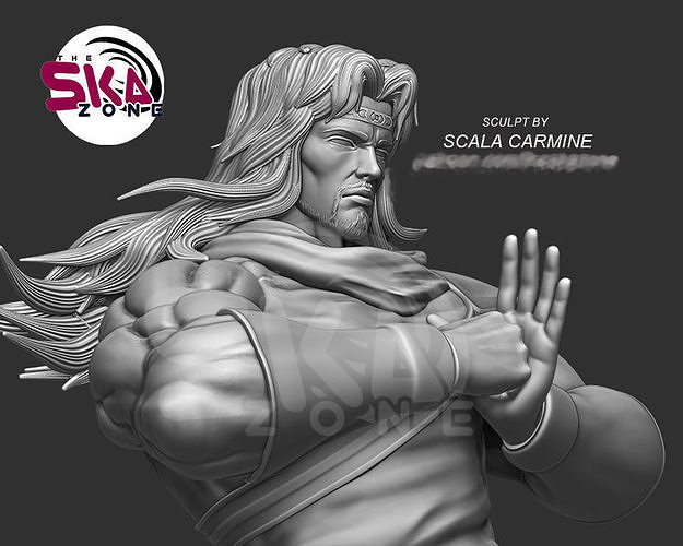 FIRST OF THE NORTH STAR - HOKUTO NO KEN - TOKI 3D model 3D model 3D ...