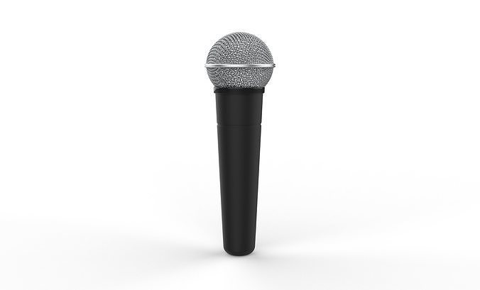 microphone 3D model animated | CGTrader