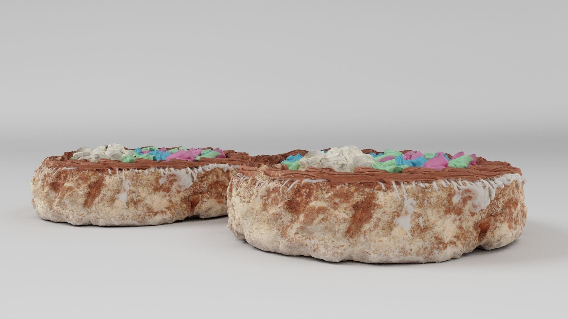 Kyiv cake or tort Kyivskyi 3D model | CGTrader