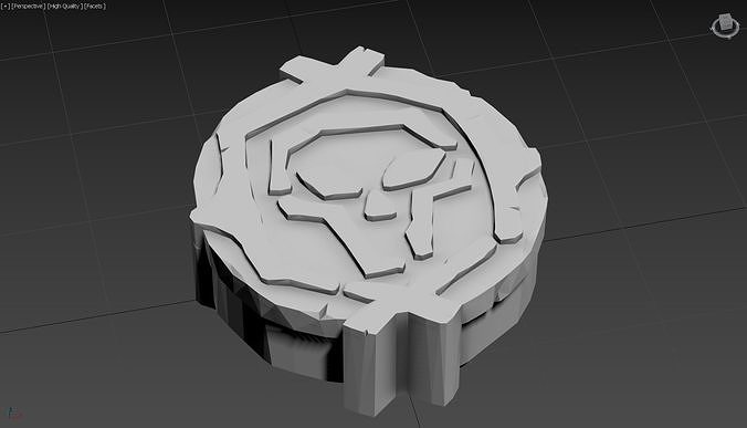 Sea of Thieves - Fort of Fortune Key 3D model | CGTrader