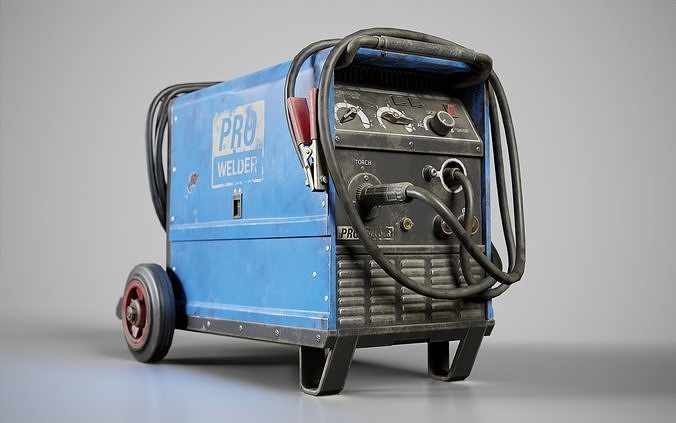 3D model Welding machine VR / AR / low-poly | CGTrader