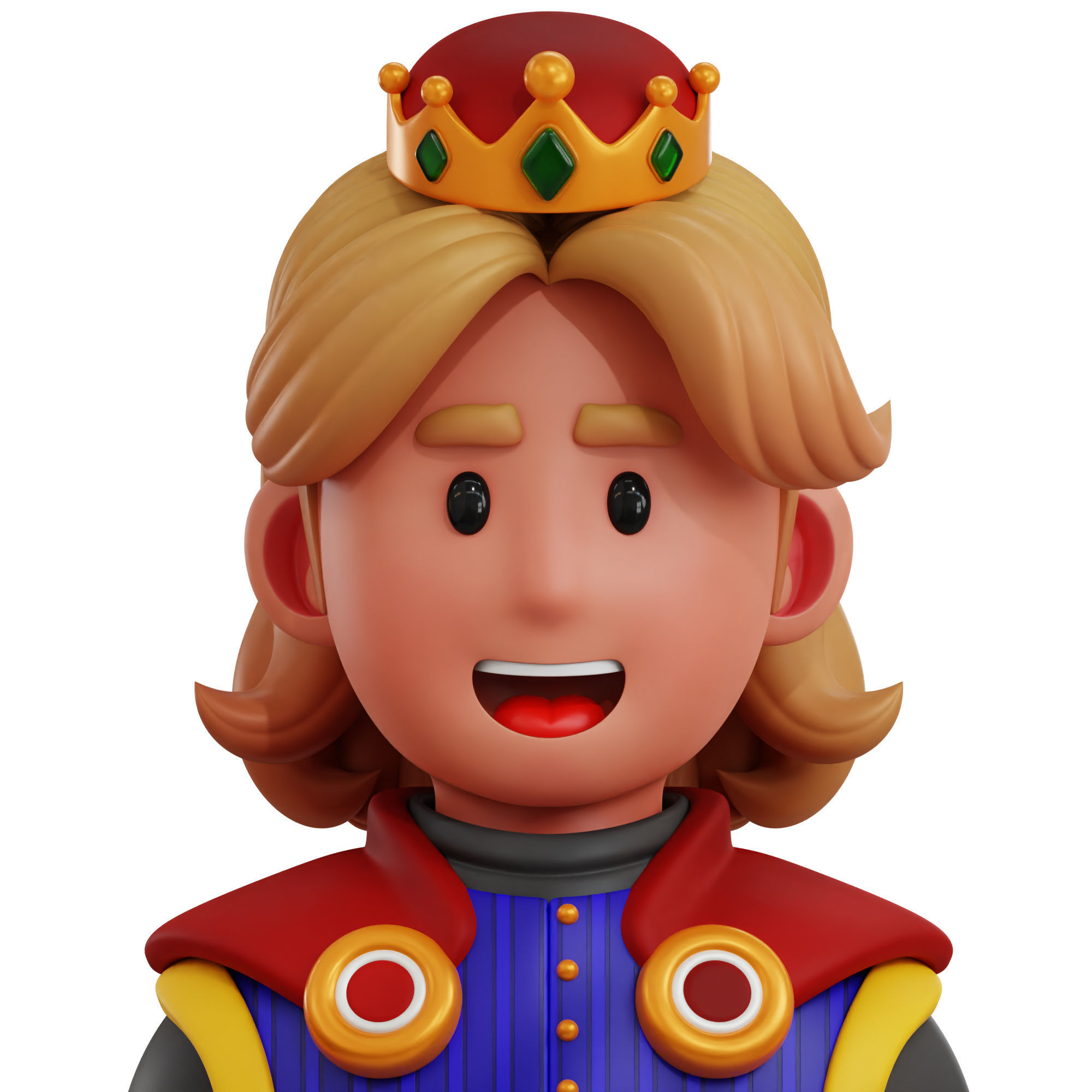 3D model Prince Avatar 3D Icon VR / AR / low-poly | CGTrader
