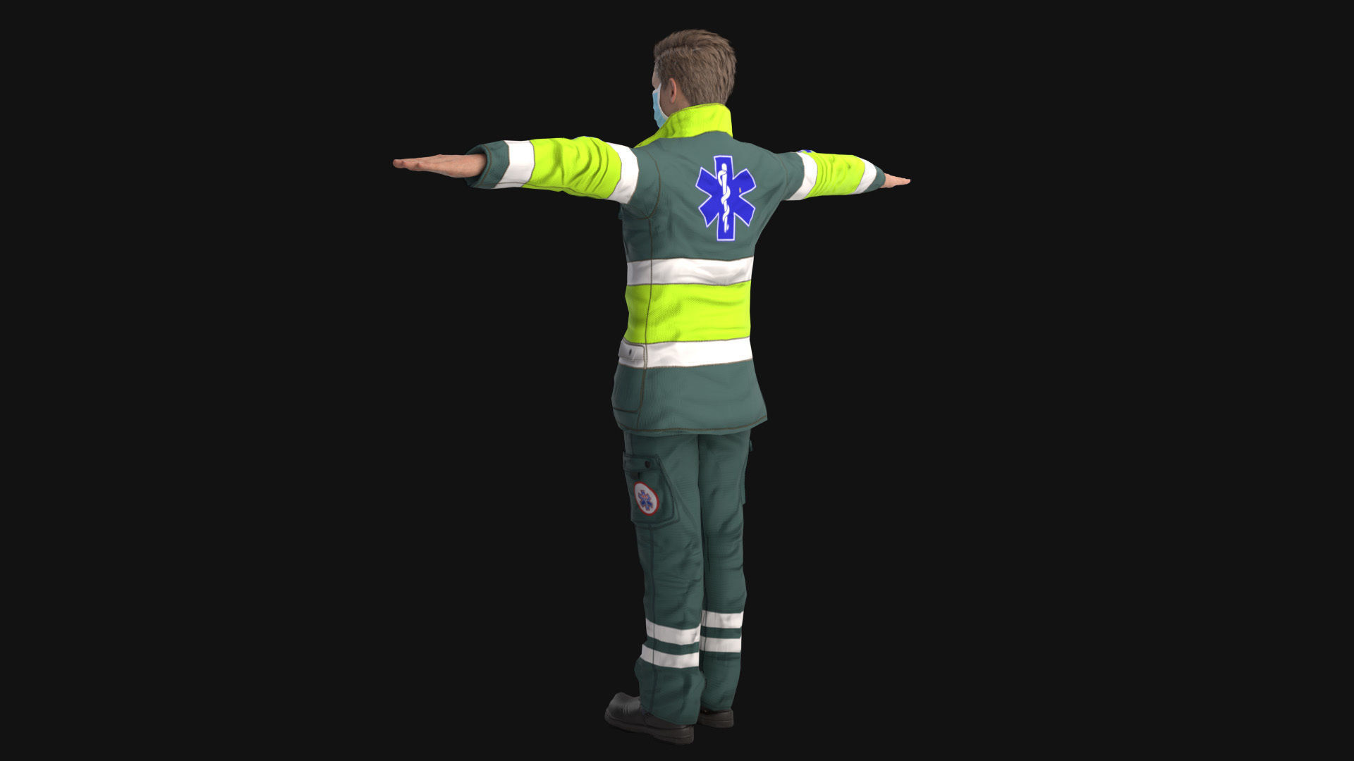 3D model Paramedic Rigged VR / AR / low-poly | CGTrader
