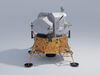 Lunar Lander 4K and 2K Textures 3D model | CGTrader