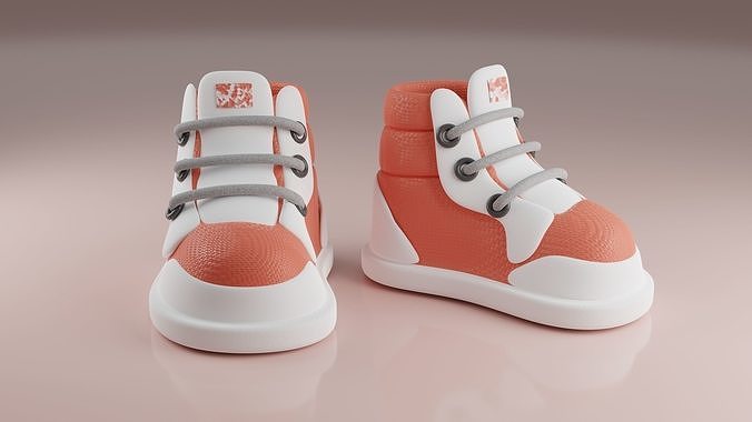 Sneakers 3D model | CGTrader