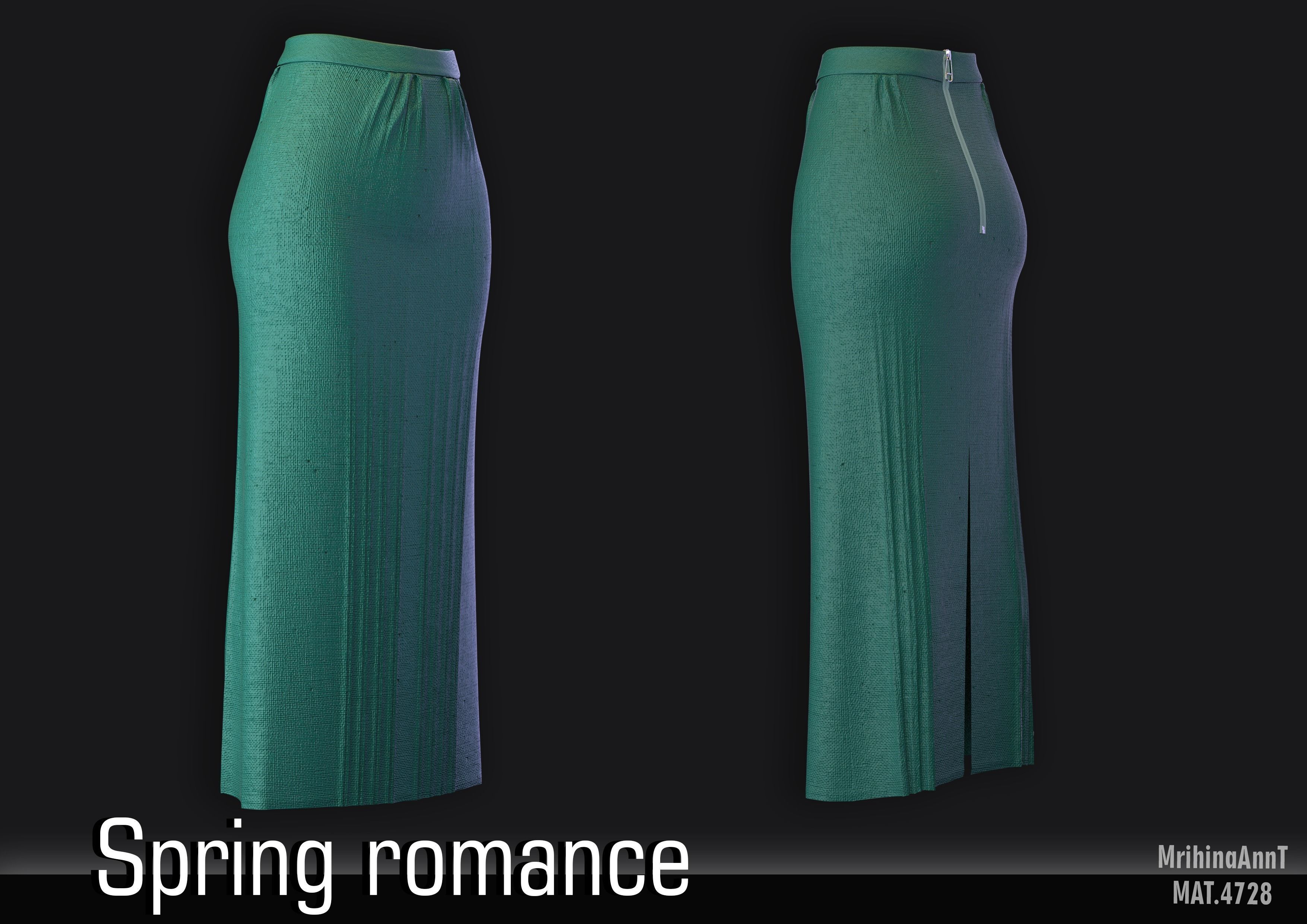 Spring romance 3D model | CGTrader