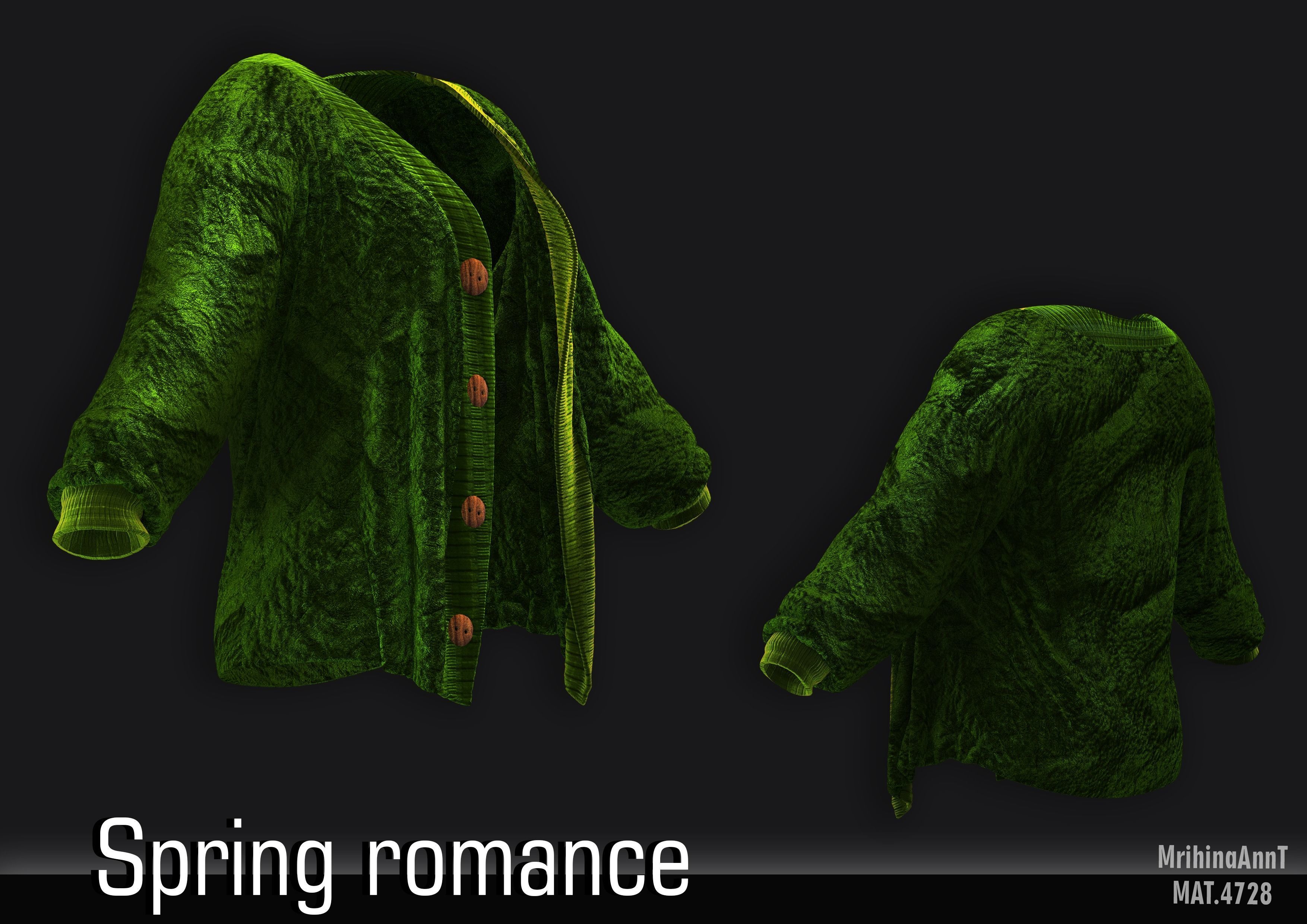 Spring romance 3D model | CGTrader