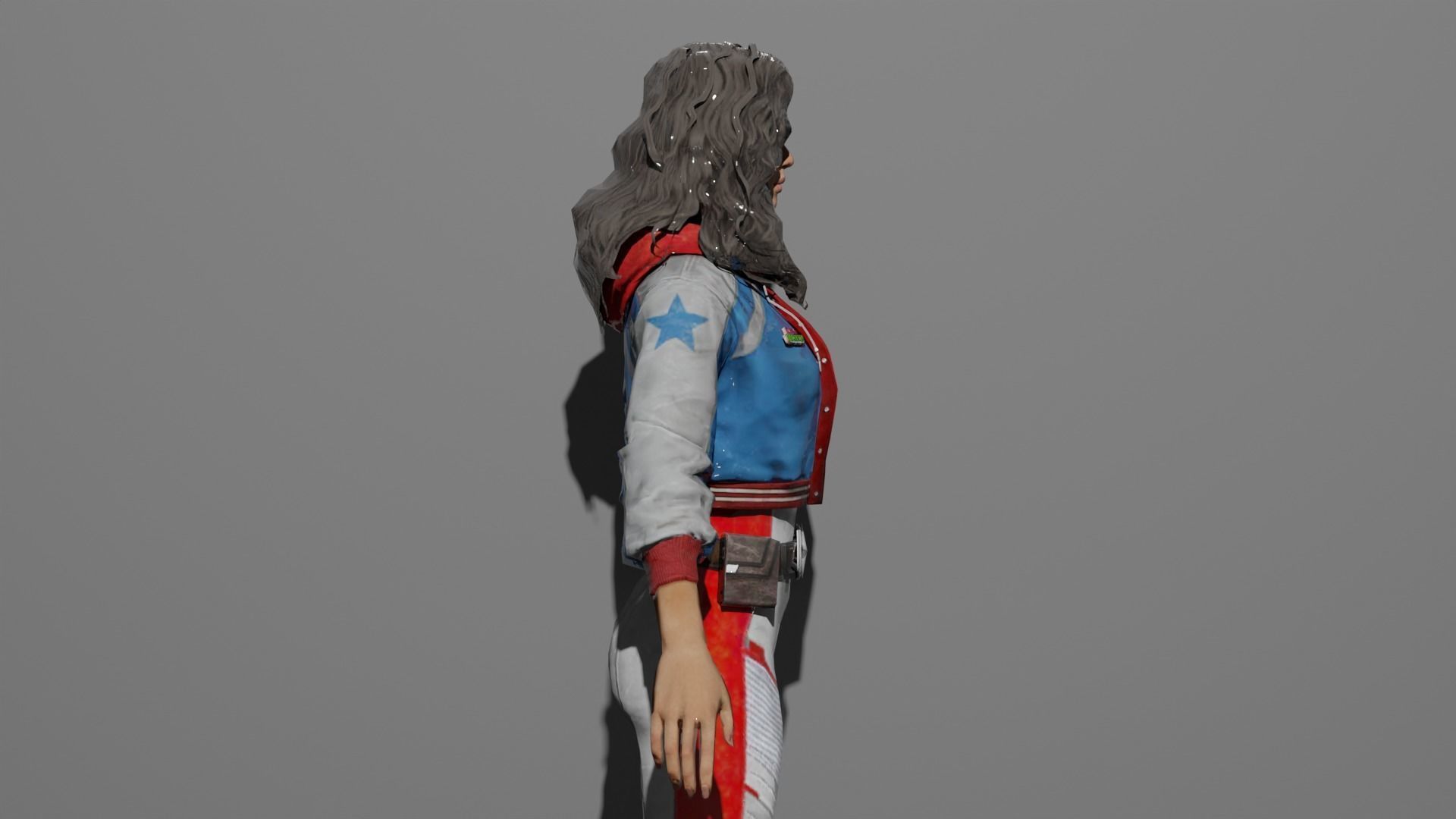 3D model American Chavez VR / AR / low-poly | CGTrader