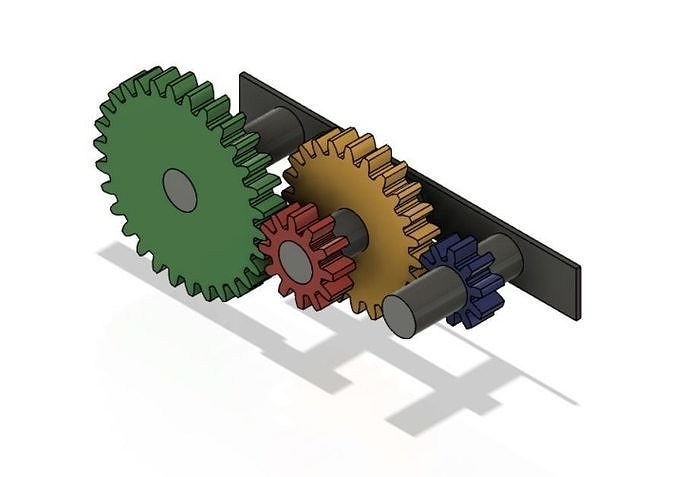 Gear Ratio 3D model | CGTrader