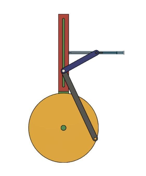 Wheel Linkage Mechanism 3D model | CGTrader