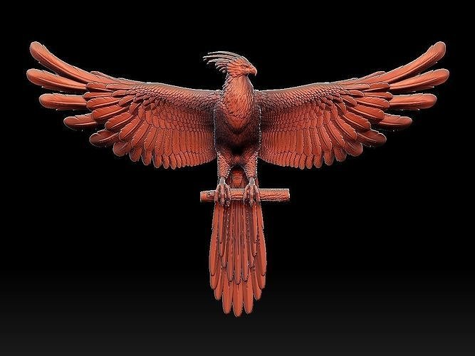 phoenix 3D model 3D printable | CGTrader
