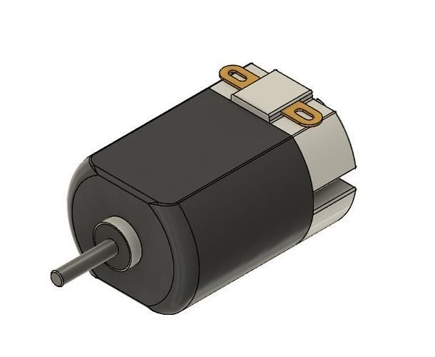 DC motor 3D model | CGTrader