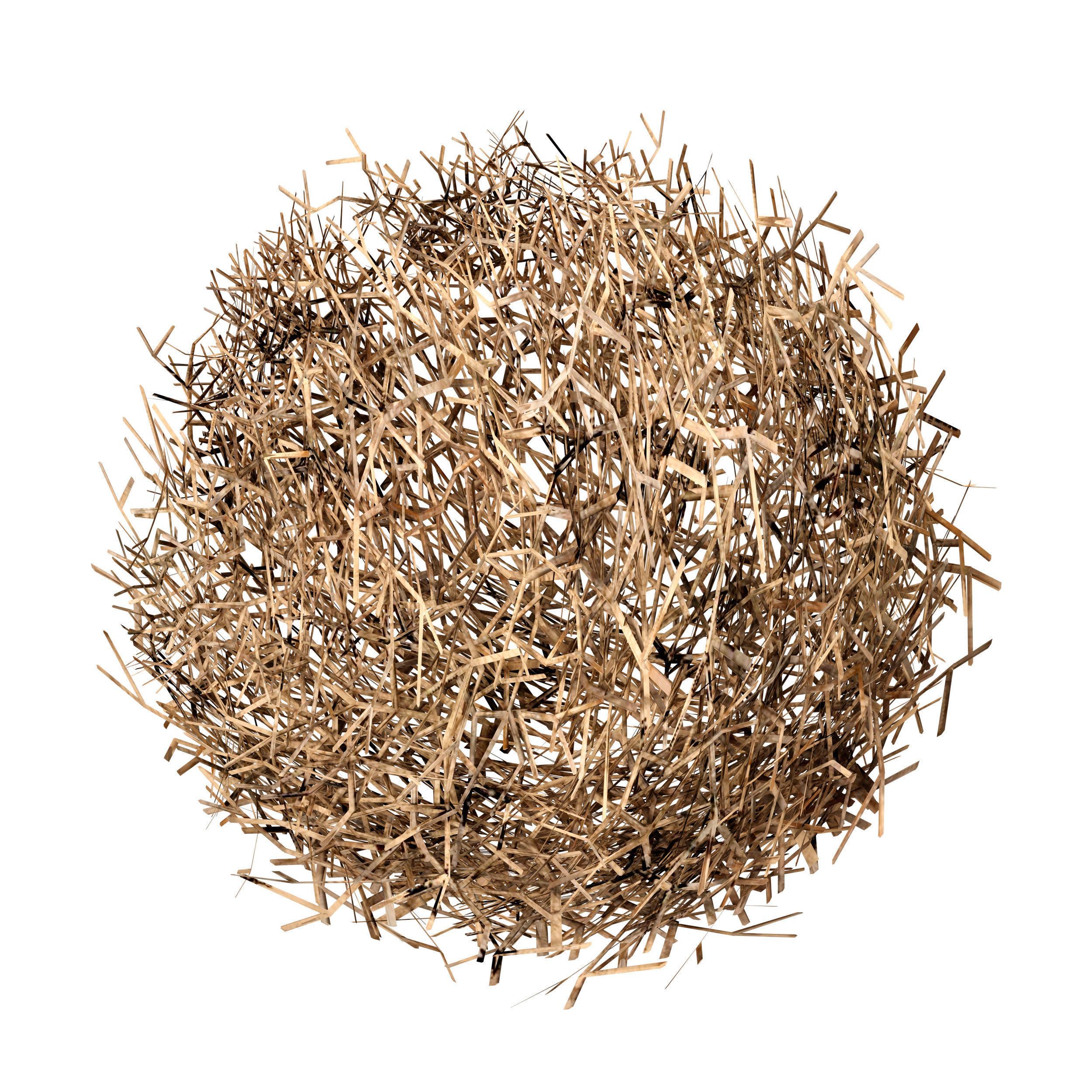 tumbleweed hay bush 3D model | CGTrader