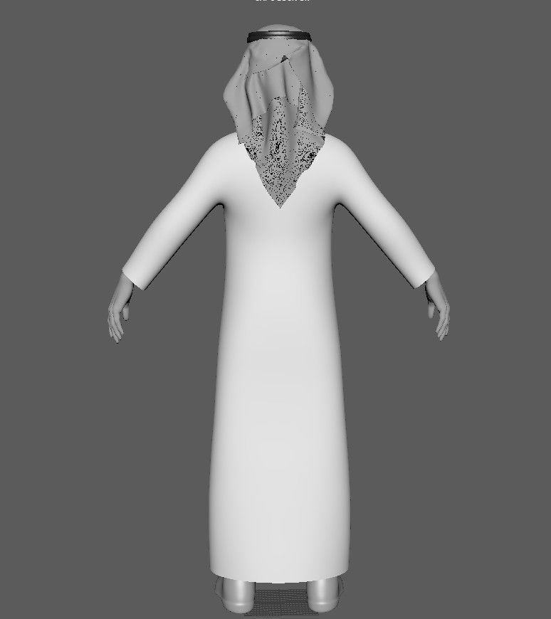 3D model Cartoon Arab man rigged animated VR / AR / low-poly | CGTrader