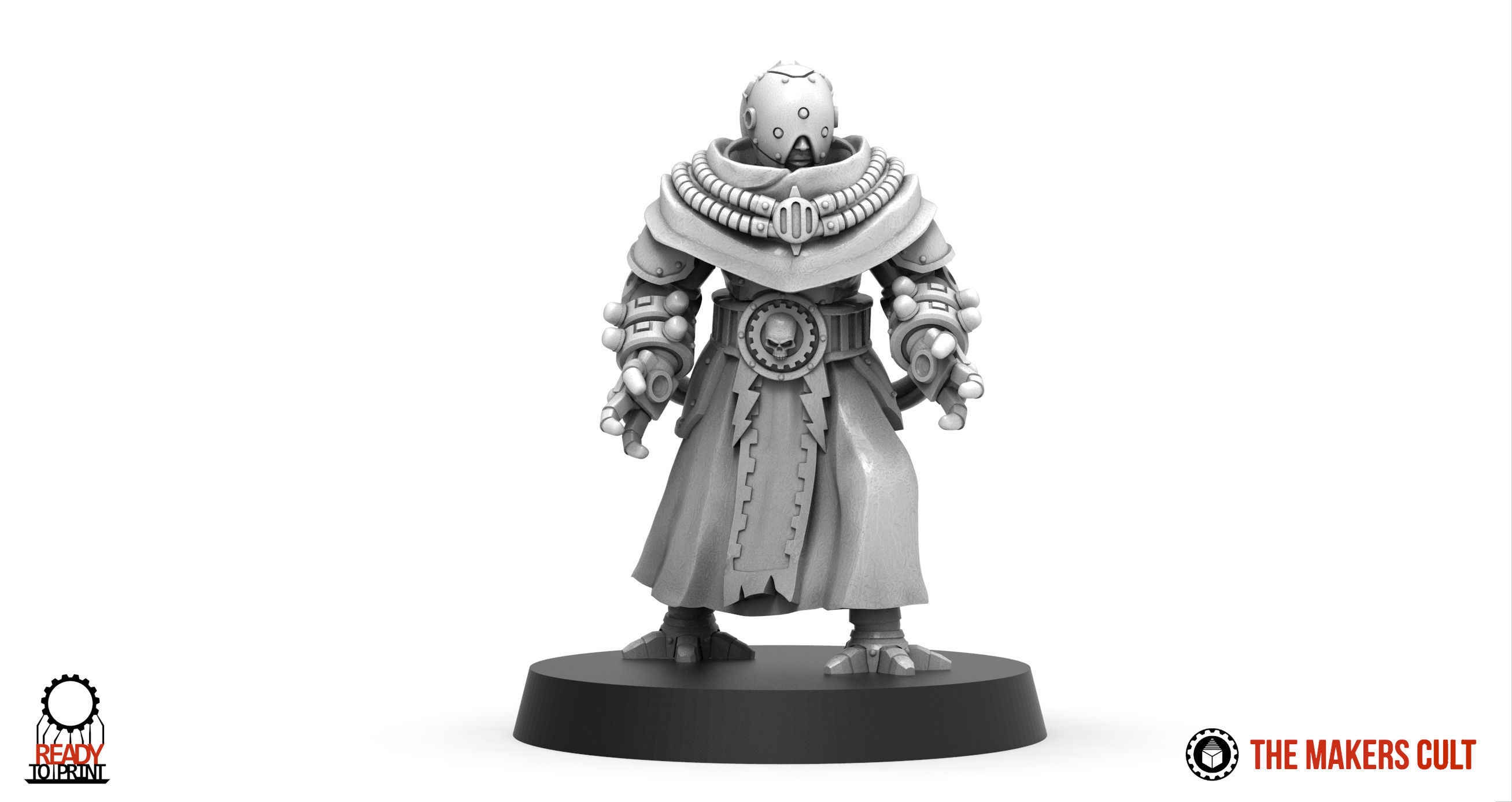 Dark Techno - Teslarite Channellers 3D model 3D printable | CGTrader