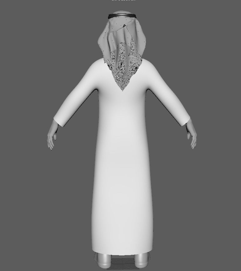 3D model Arabic Character Pack Rigged Animated VR / AR / low-poly ...