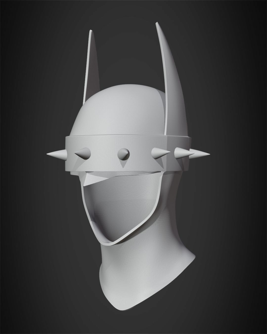 The Batman Who Laughs Mask for Cosplay 3D model 3D printable | CGTrader