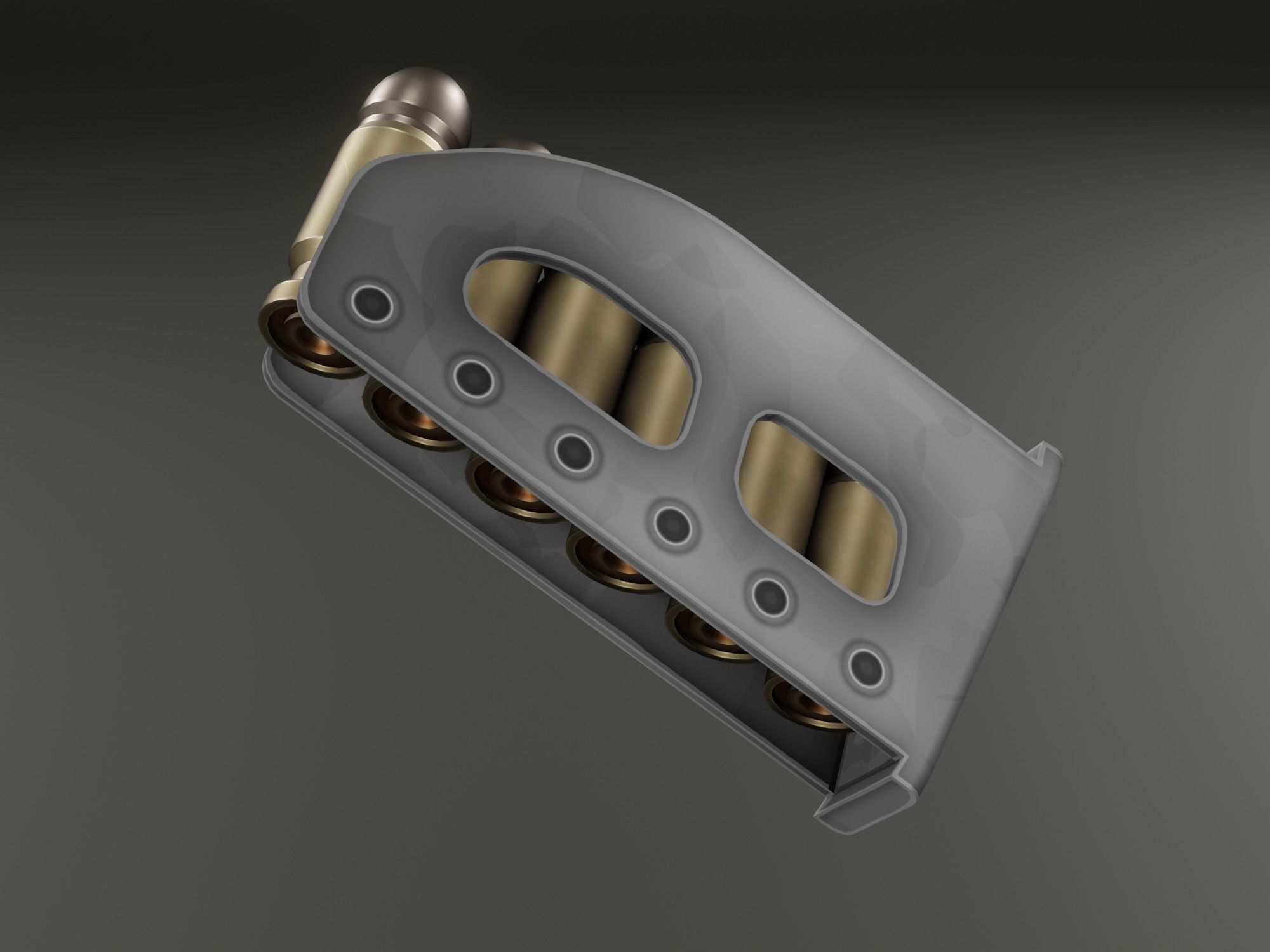 3D model Stylized pistol with a rose VR / AR / low-poly | CGTrader