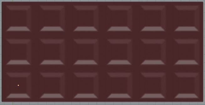 Low poly chocolate Bar 3D model 3D printable | CGTrader