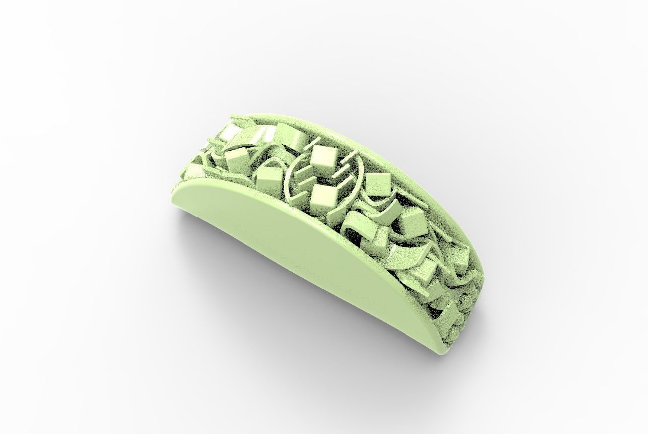 taco 3d model 3D model 3D printable | CGTrader