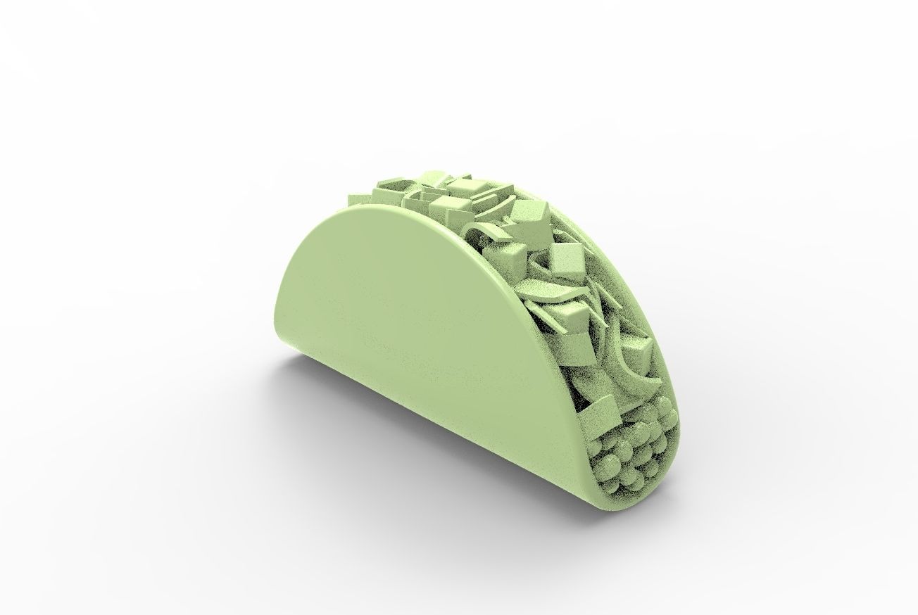 taco 3d model 3D model 3D printable | CGTrader