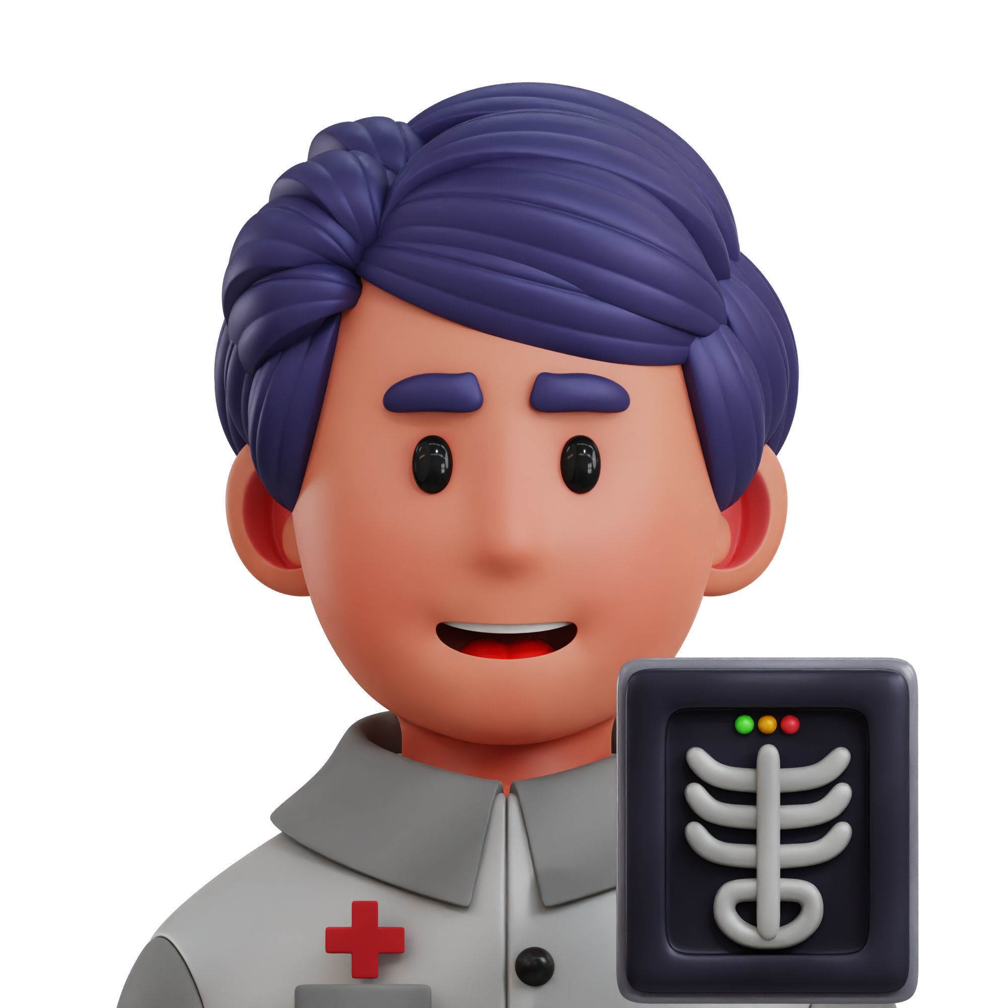 3D model Health Profession Icon Pack 3D Model VR / AR / low-poly | CGTrader