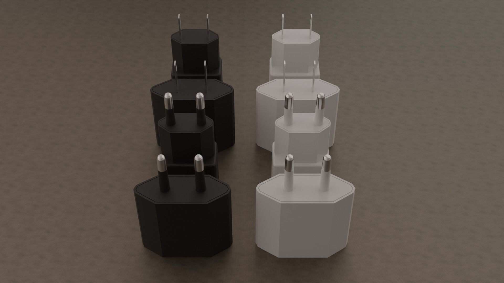 Chargers 3D model | CGTrader