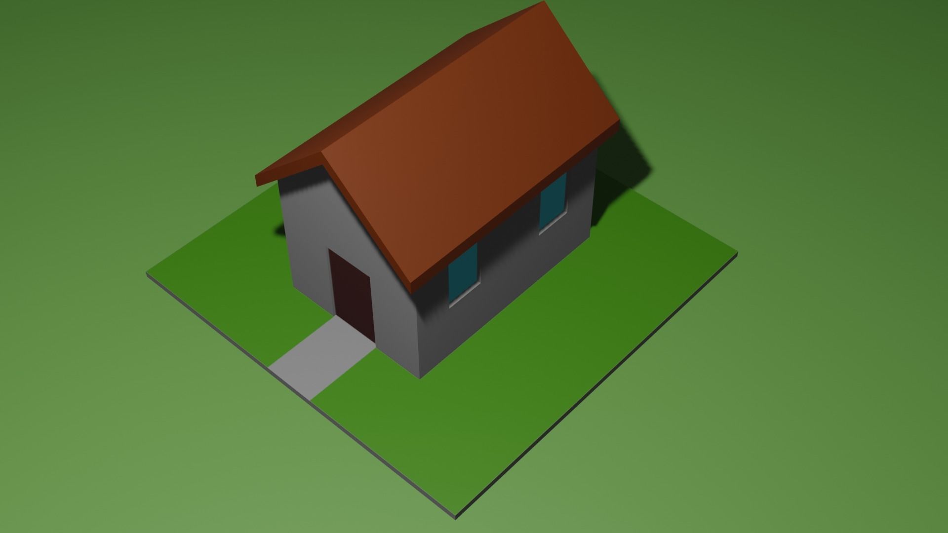 3D model 8 Lowpoly Houses 3d model VR / AR / low-poly | CGTrader