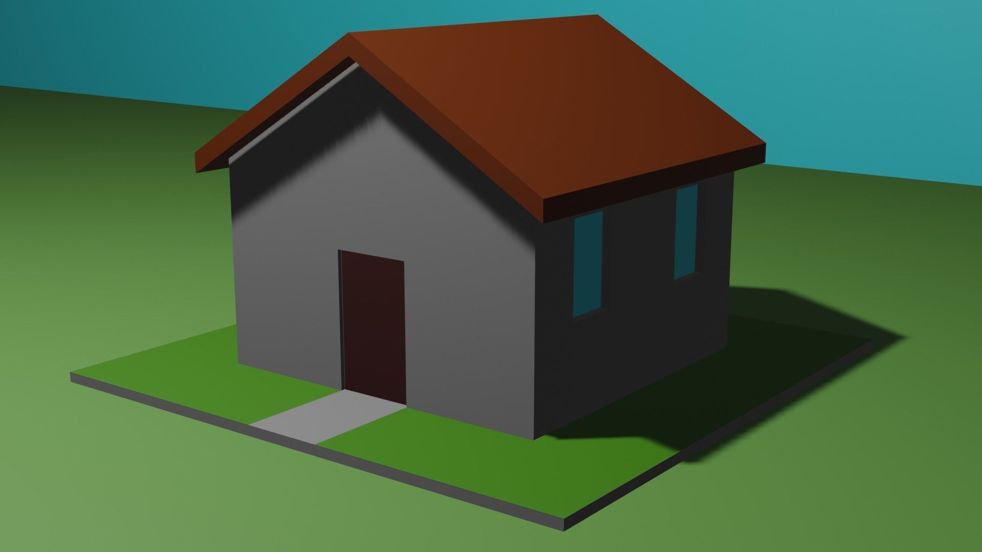 3D model 8 Lowpoly Houses 3d model VR / AR / low-poly | CGTrader
