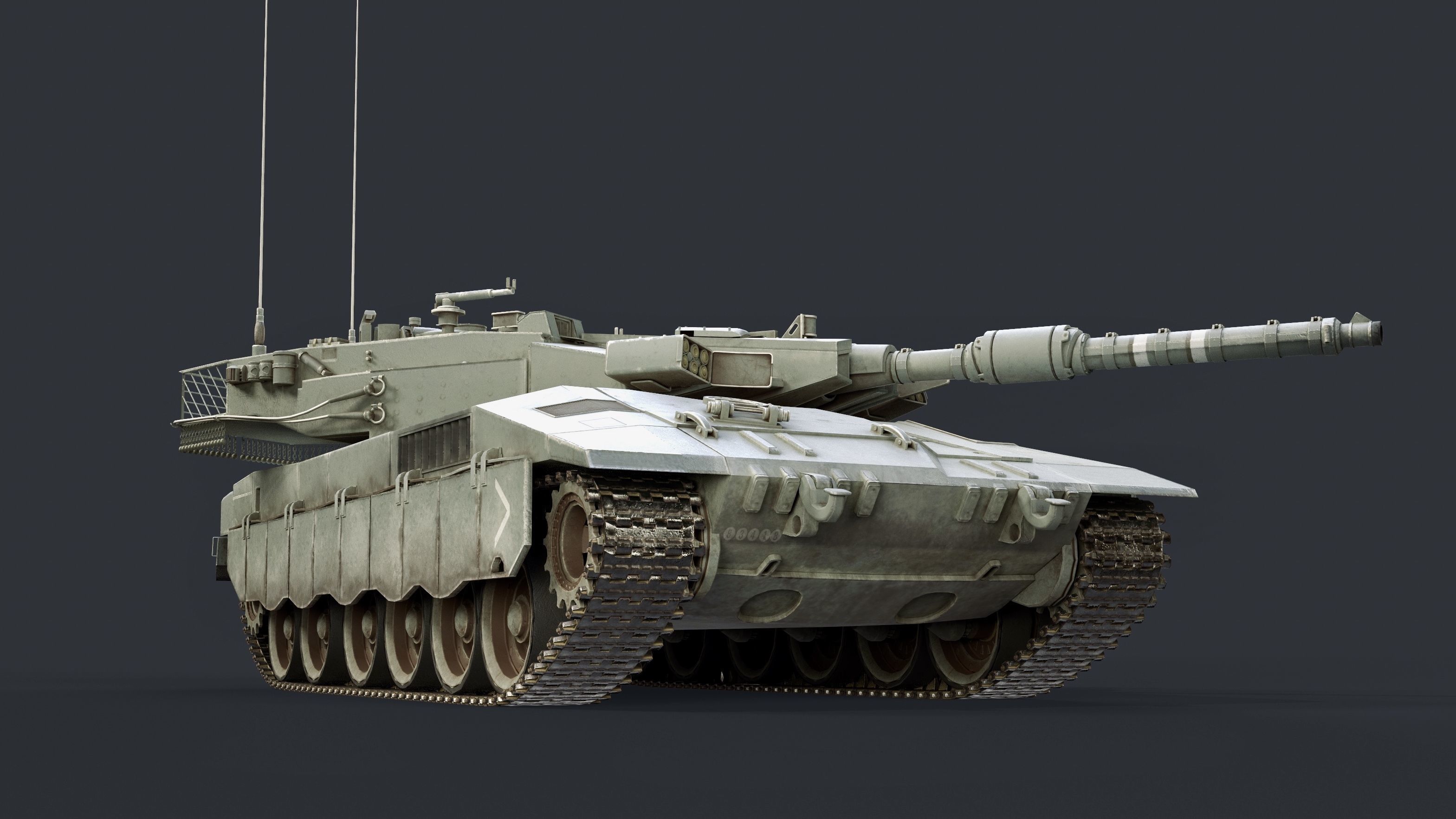 3D model Merkava MK3 VR / AR / low-poly | CGTrader
