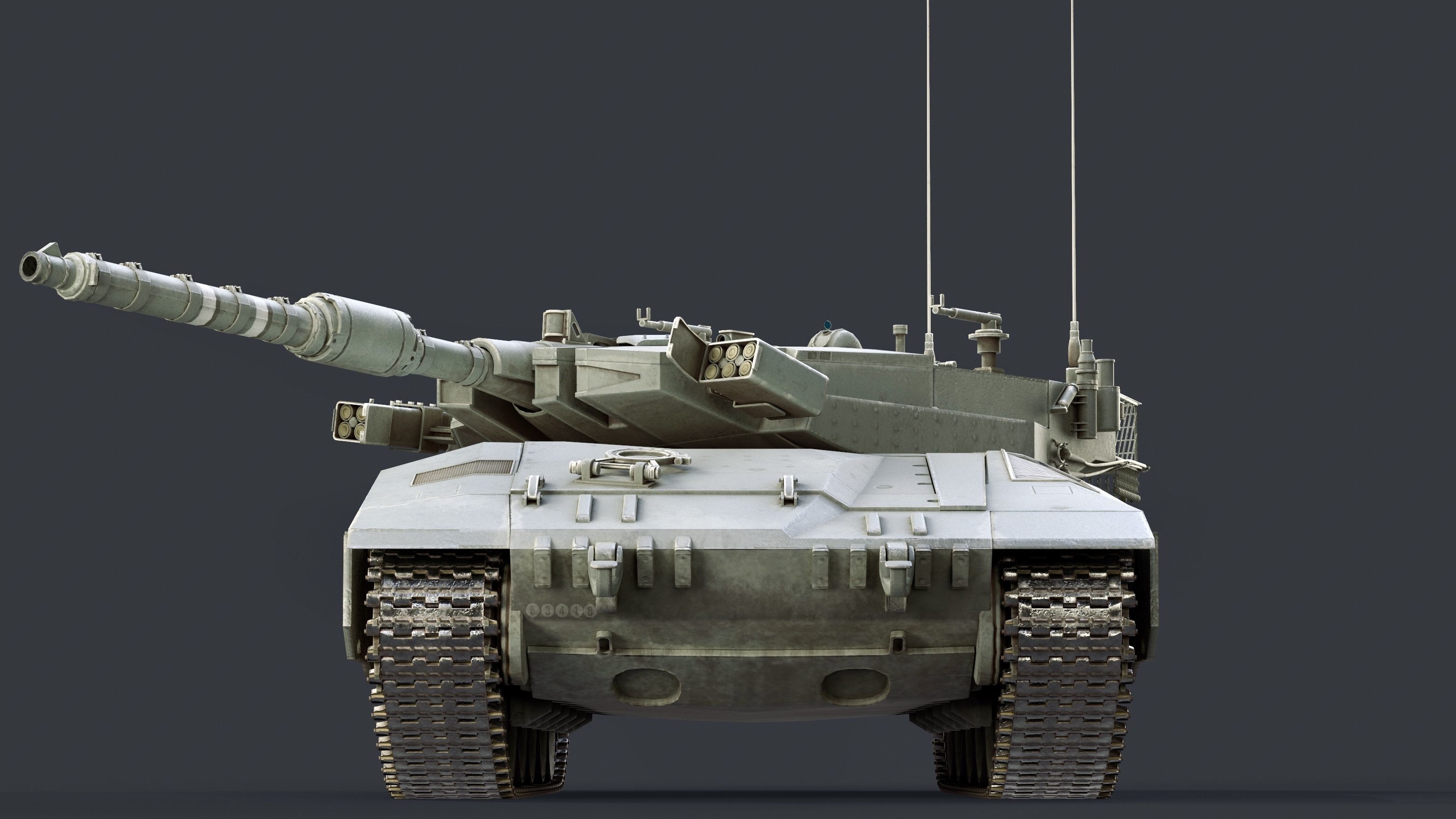 3D model Merkava MK3 VR / AR / low-poly | CGTrader
