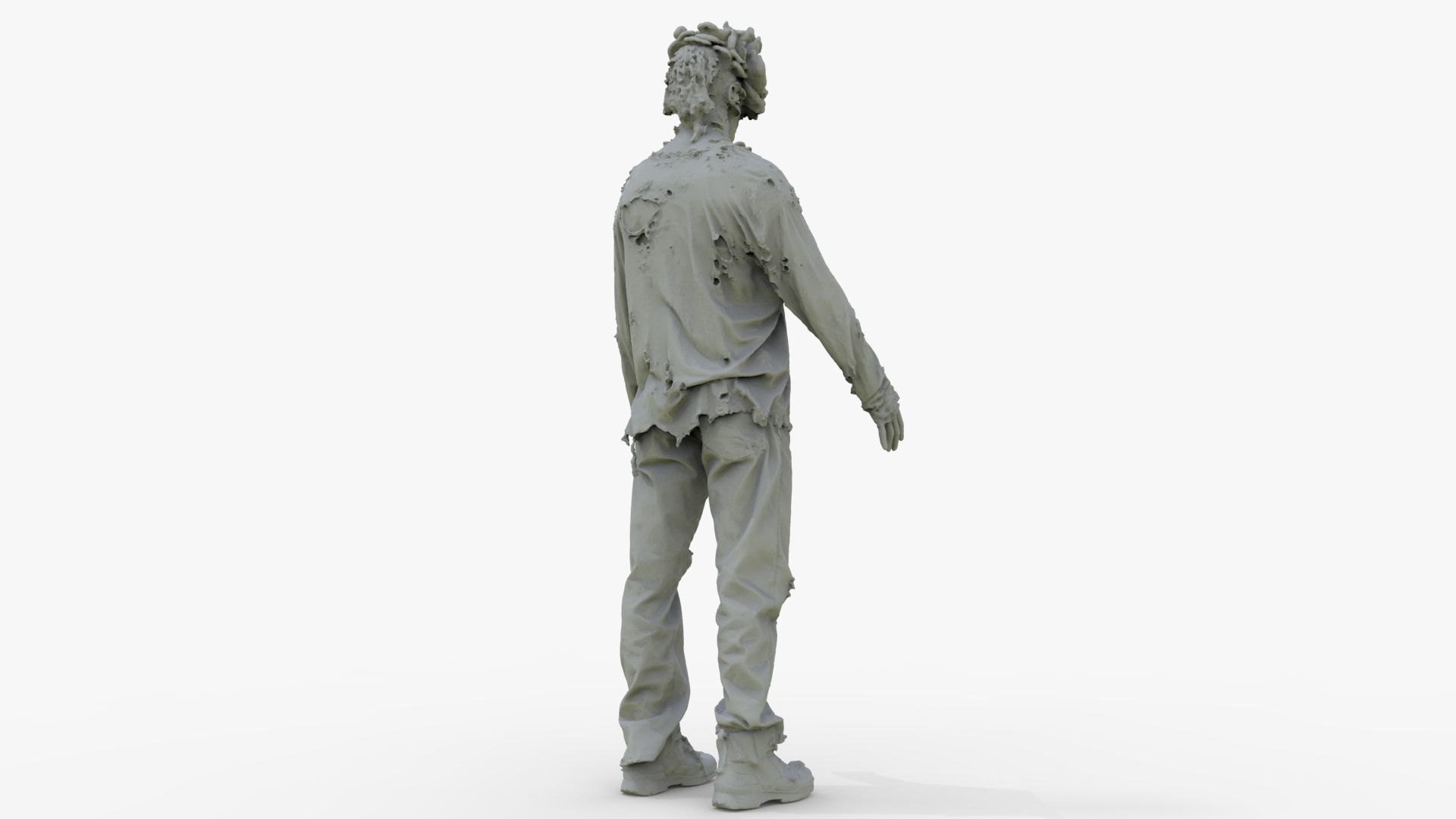 The Last of Us Clicker 3D Model 3D model 3D printable | CGTrader