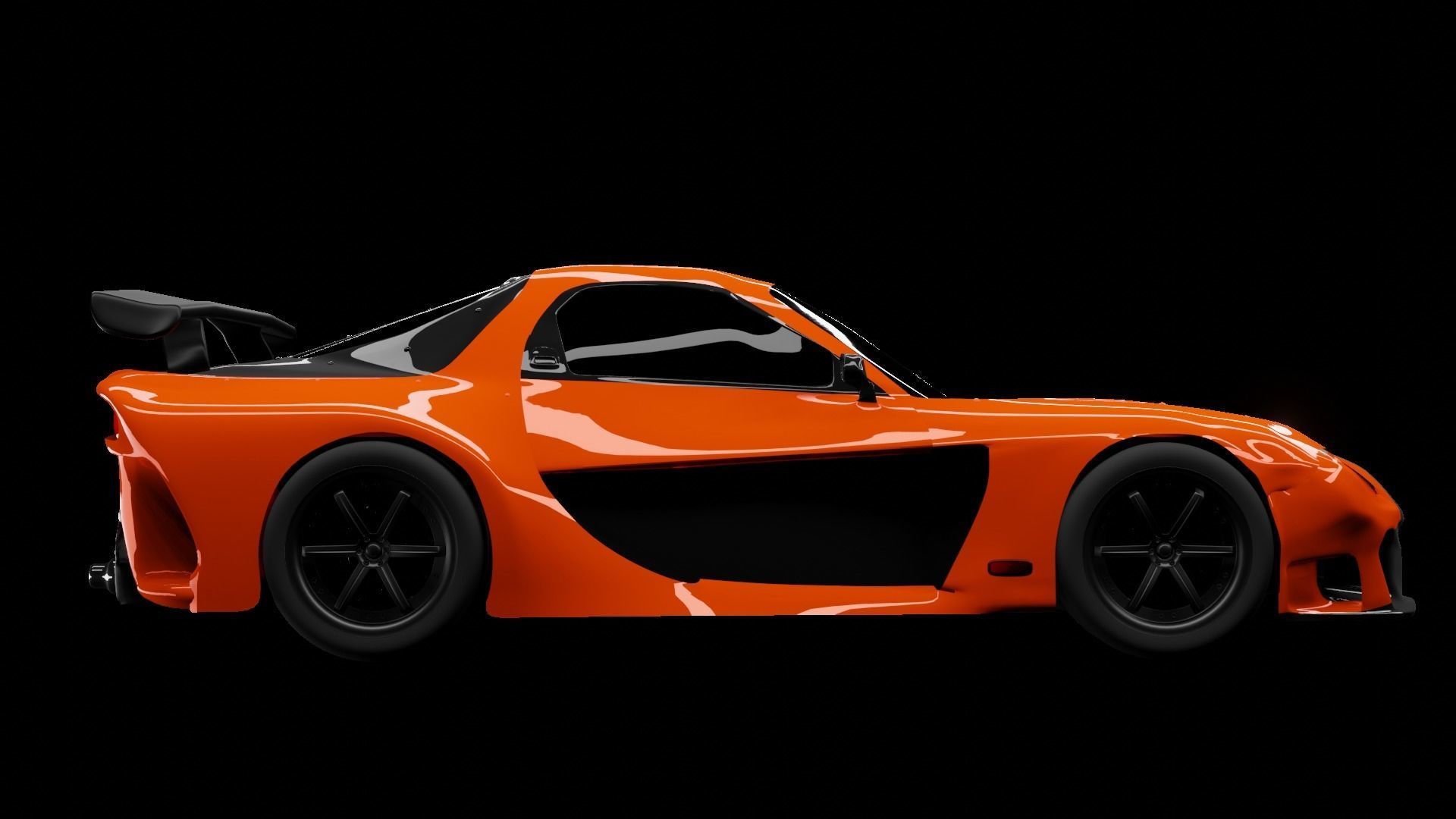 Rx7 Veilside free model free 3D model | CGTrader