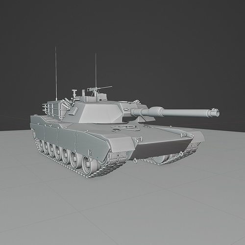 M1 Abrams-Model 3D model | CGTrader
