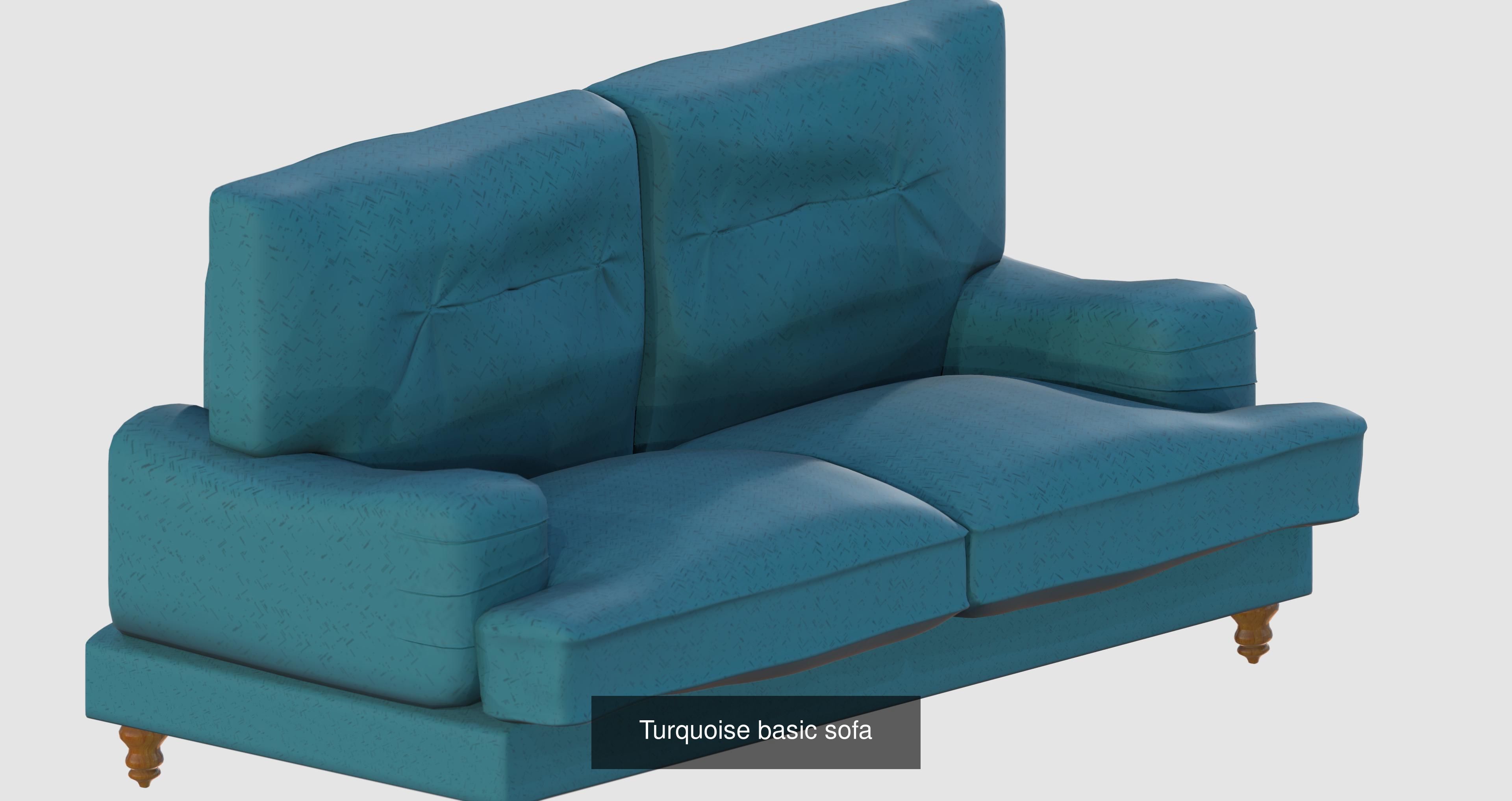 3D Model Collection 30 living room furniture sofa modeling VR / AR / low-poly | CGTrader