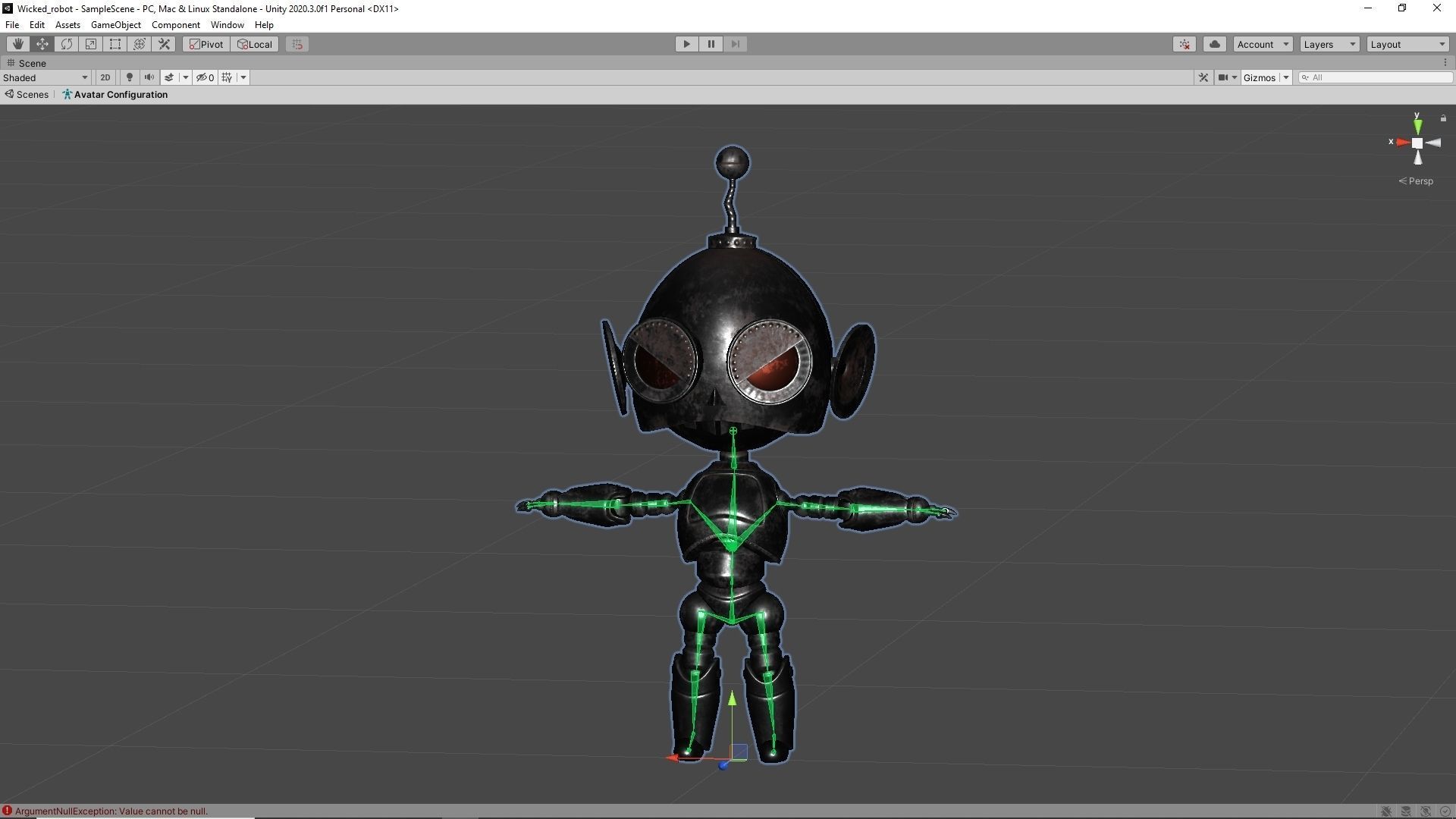 3D model Wicked Robot VR / AR / low-poly | CGTrader