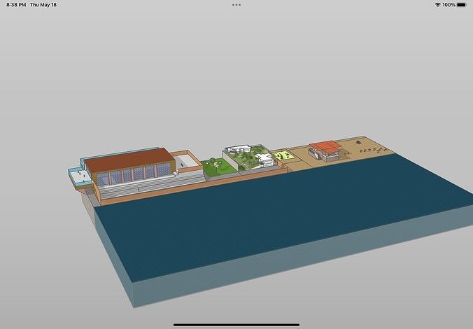 Beach shore 3D model 3D printable | CGTrader