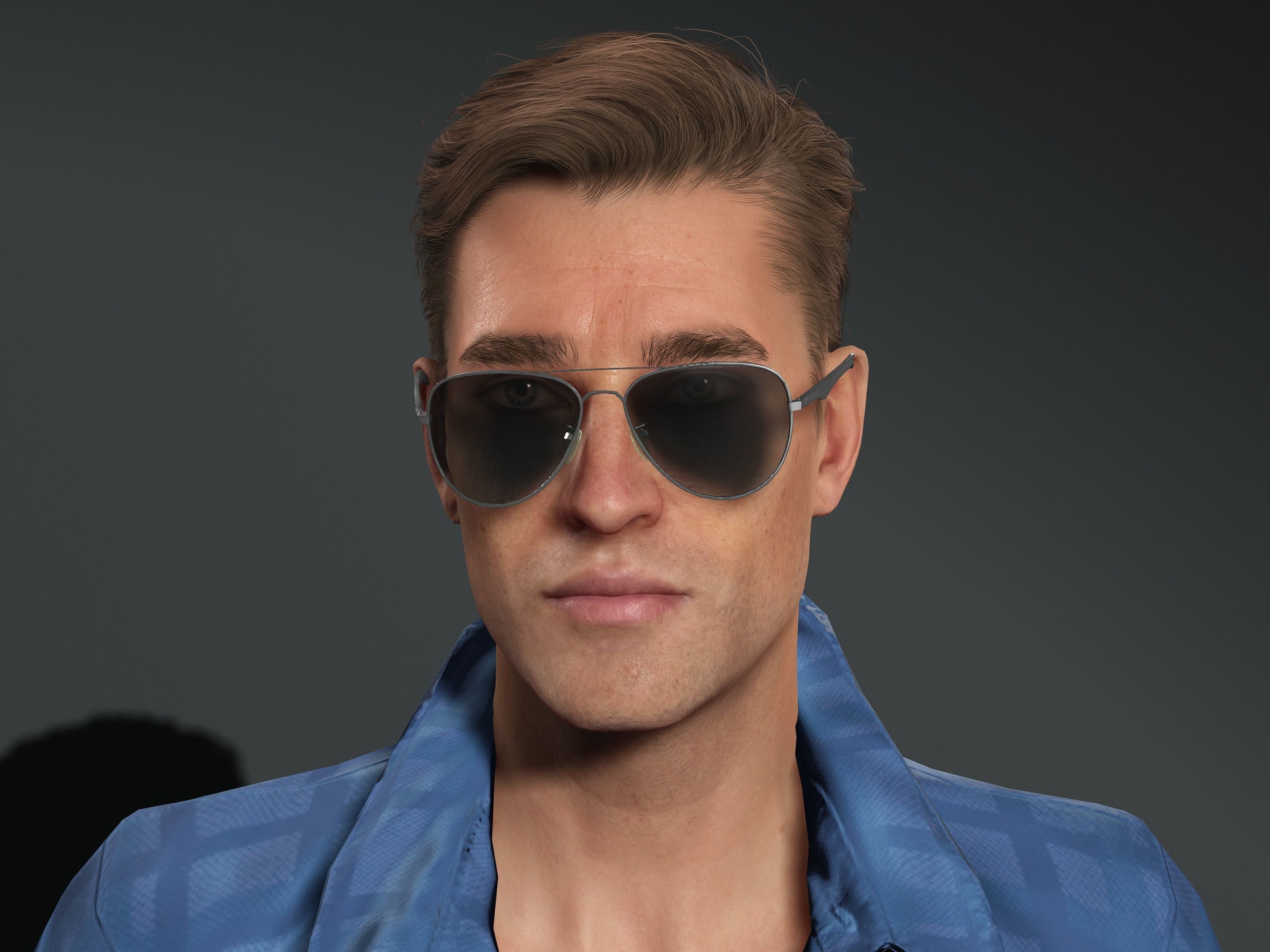 Simon-Male Character 3D model rigged | CGTrader