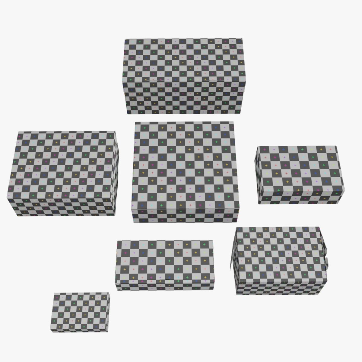 Packaging boxes 3D model | CGTrader